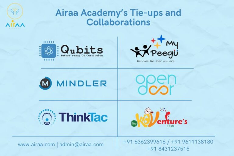 Airaa Academy’s Collaborations – The Best CBSE School in Bangalore ...