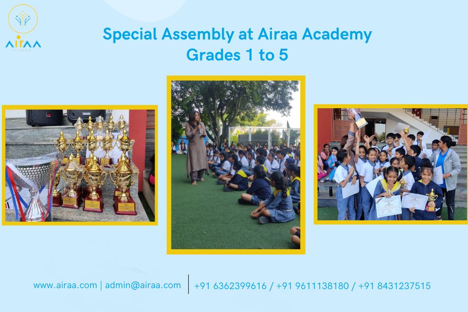 Special Assembly at Airaa Academy – The Best CBSE School on Kanakapura ...